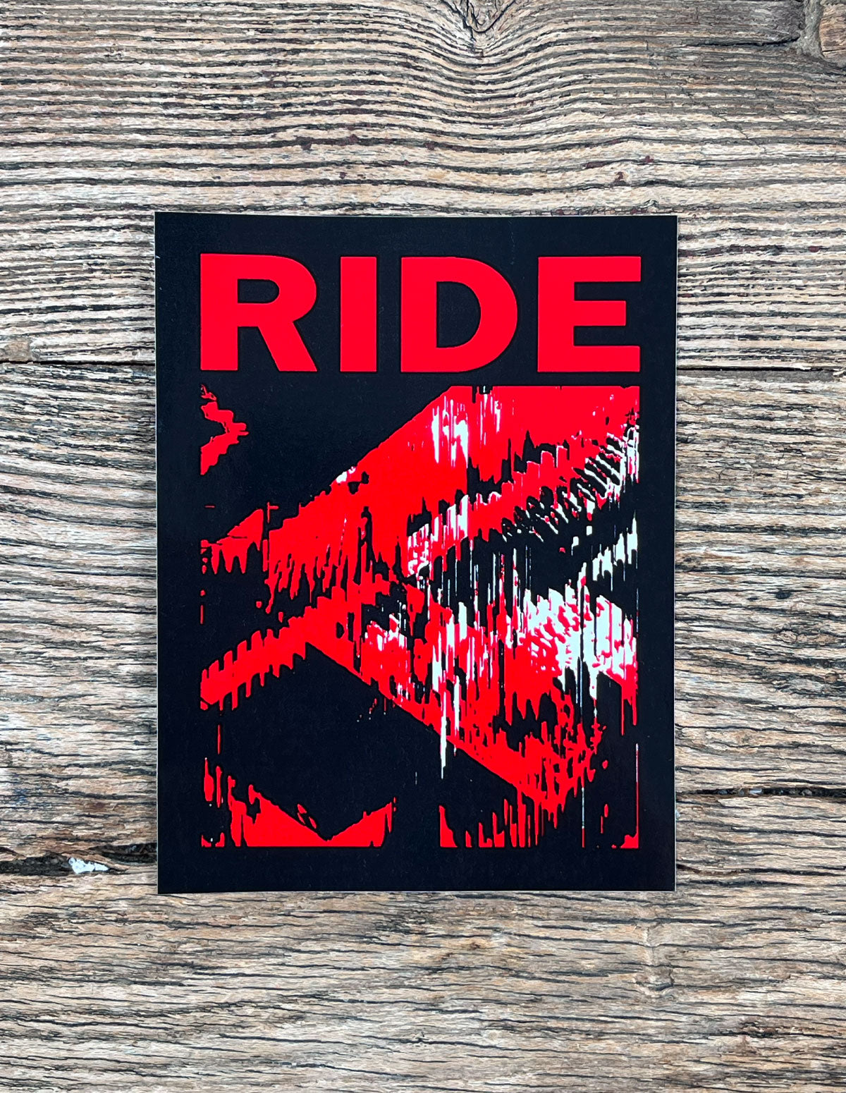 RIDE "Interplay" STICKER – Lo-Fi-Merchandise