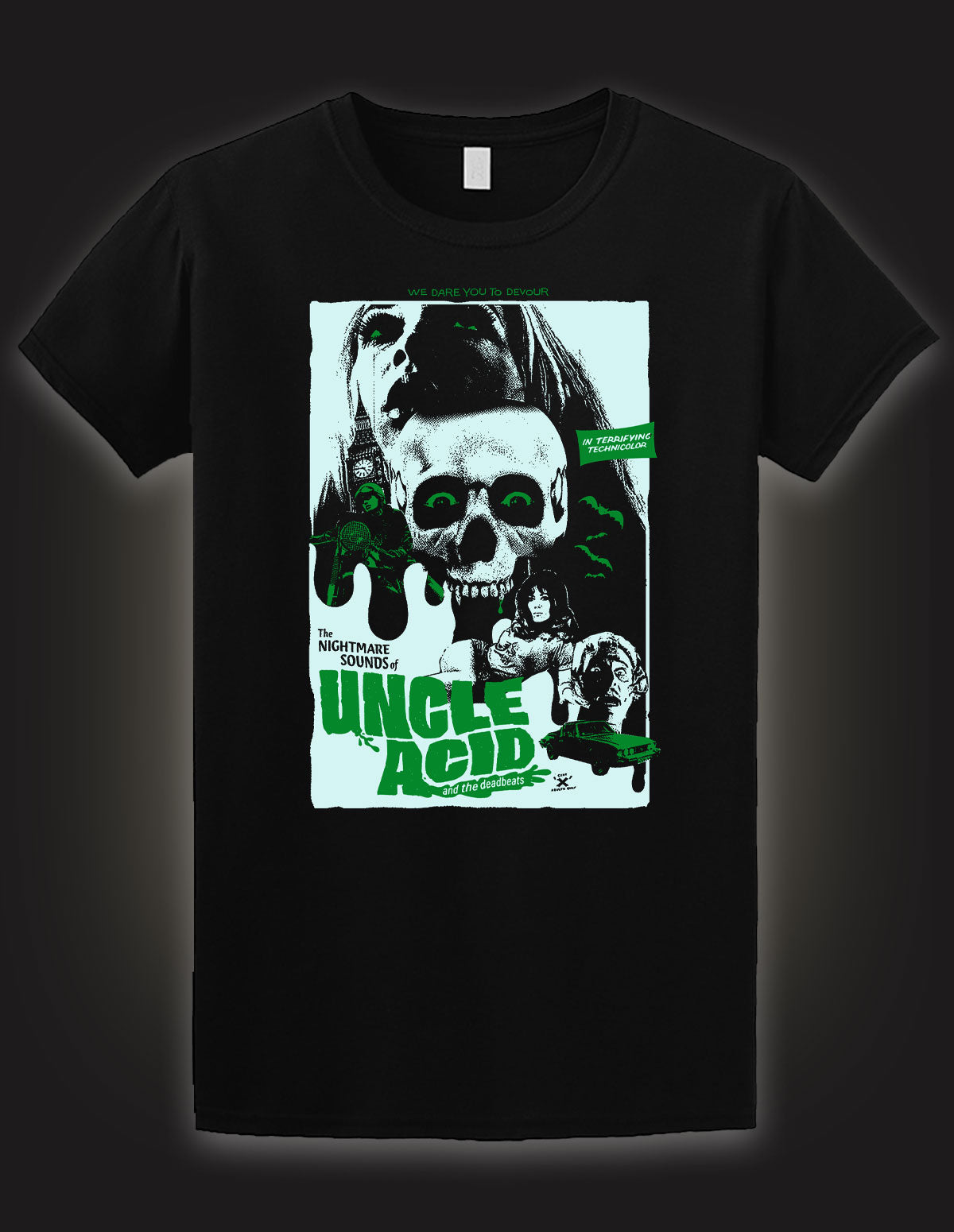 UNCLE ACID & THE DEADBEATS "Haunt" T-Shirt BLACK – Lo-Fi-Merchandise