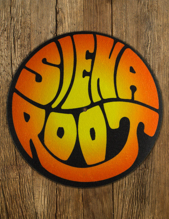 SIENA ROOT "Classic Logo" Slipmat BLACK – Lo-Fi-Merchandise