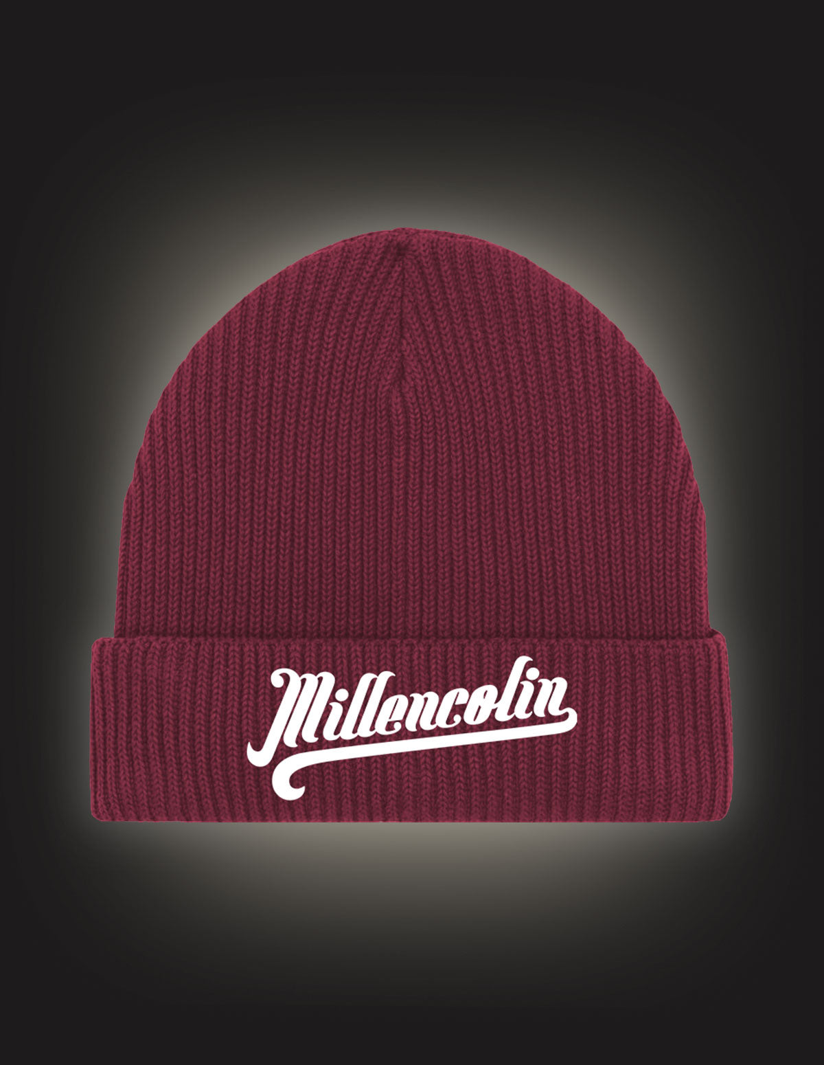 MILLENCOLIN "Baseball Logo" Beanie BURGUNDY – Lo-Fi-Merchandise