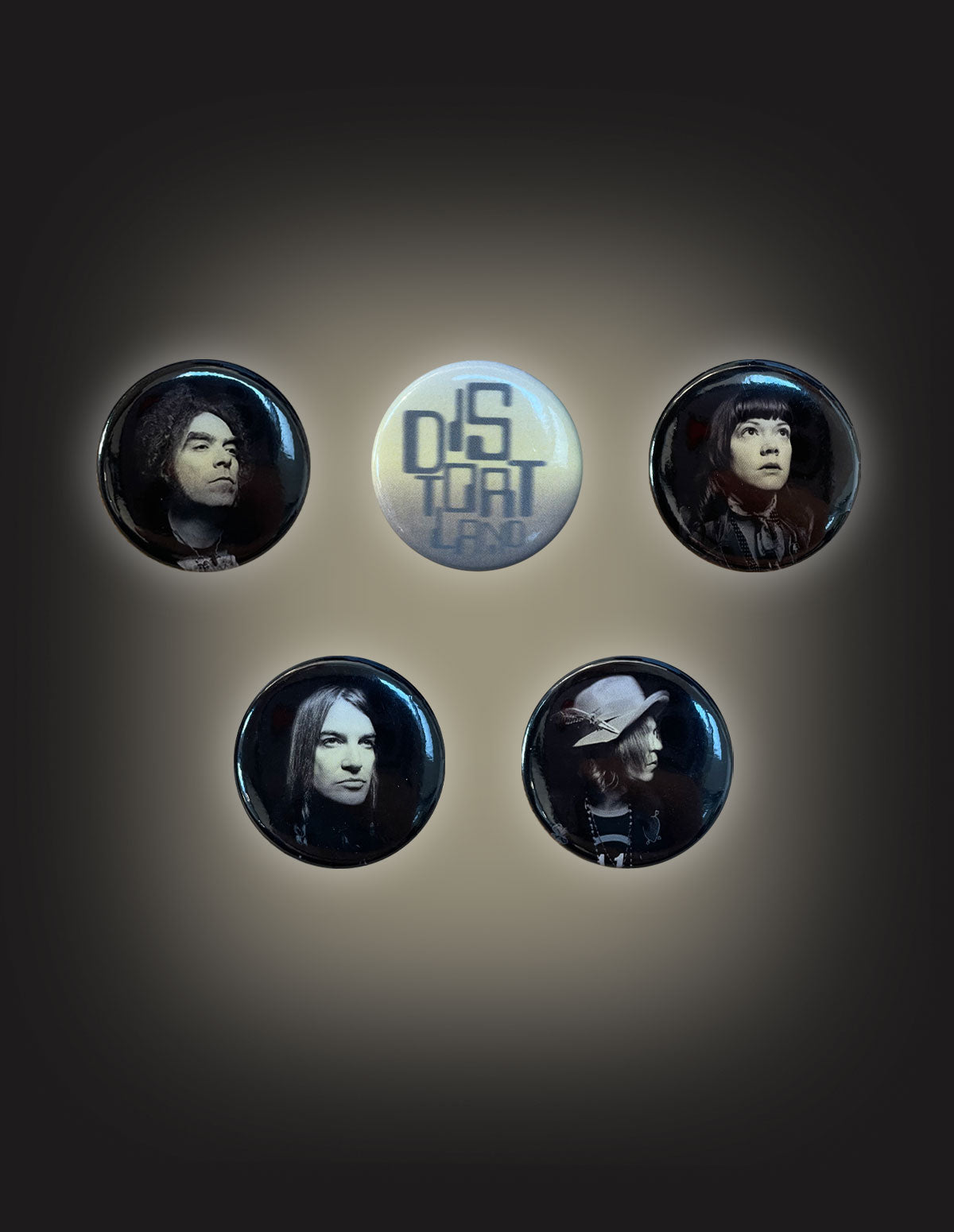 THE DANDY WARHOLS "Button Set (5pcs)" – Lo-Fi-Merchandise