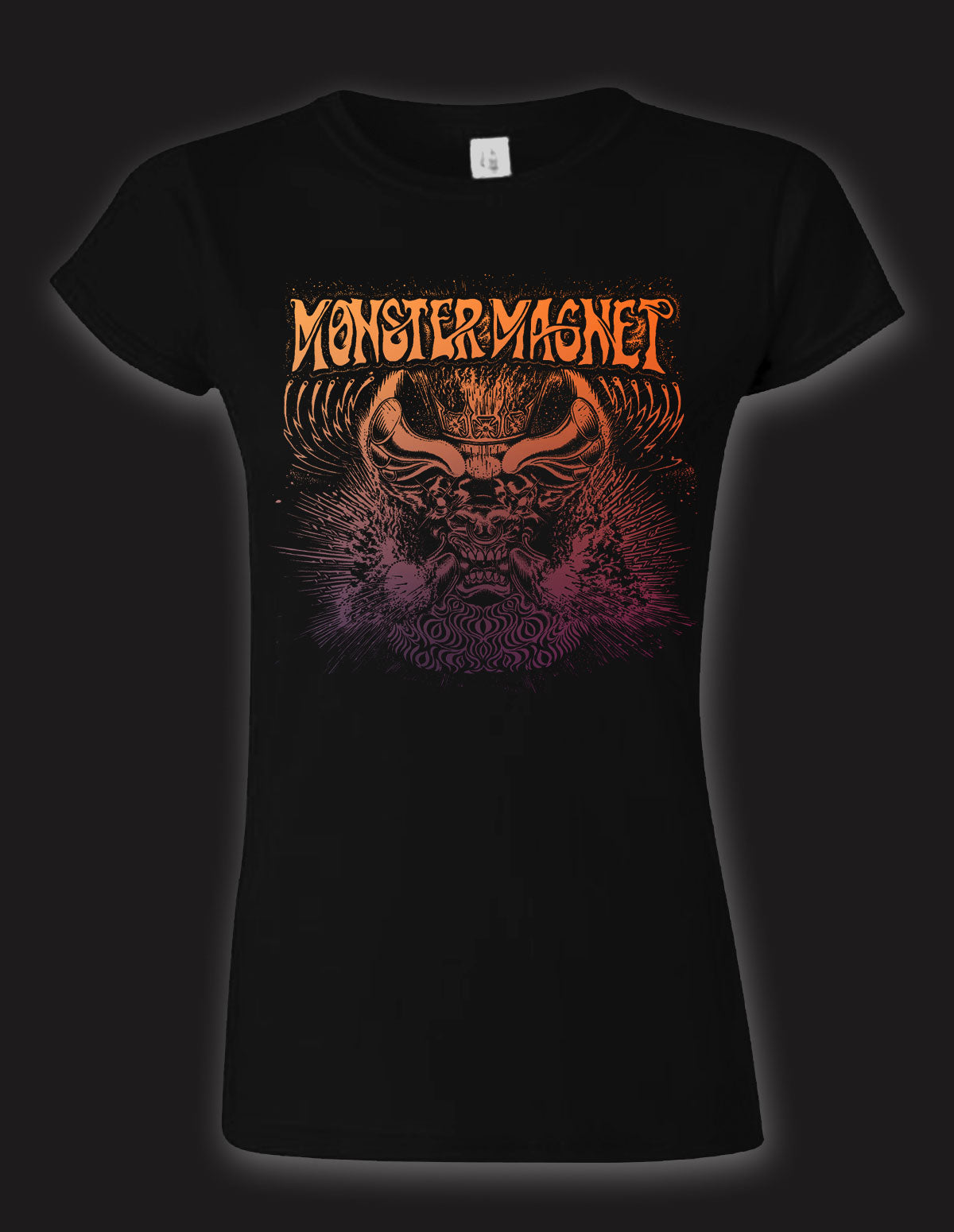 MONSTER MAGNET "Hitchman" Girlie Shirt BLACK – Lo-Fi-Merchandise