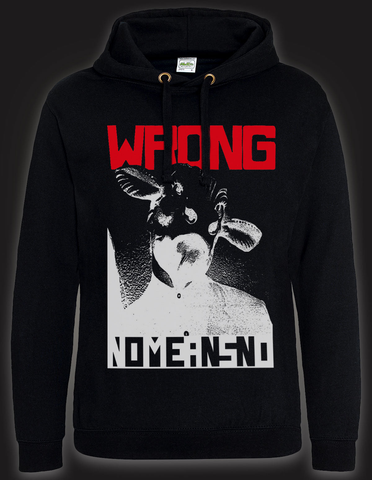 NOMEANSNO "The New Wrong" Hooded Sweatshirt – Lo-Fi-Merchandise