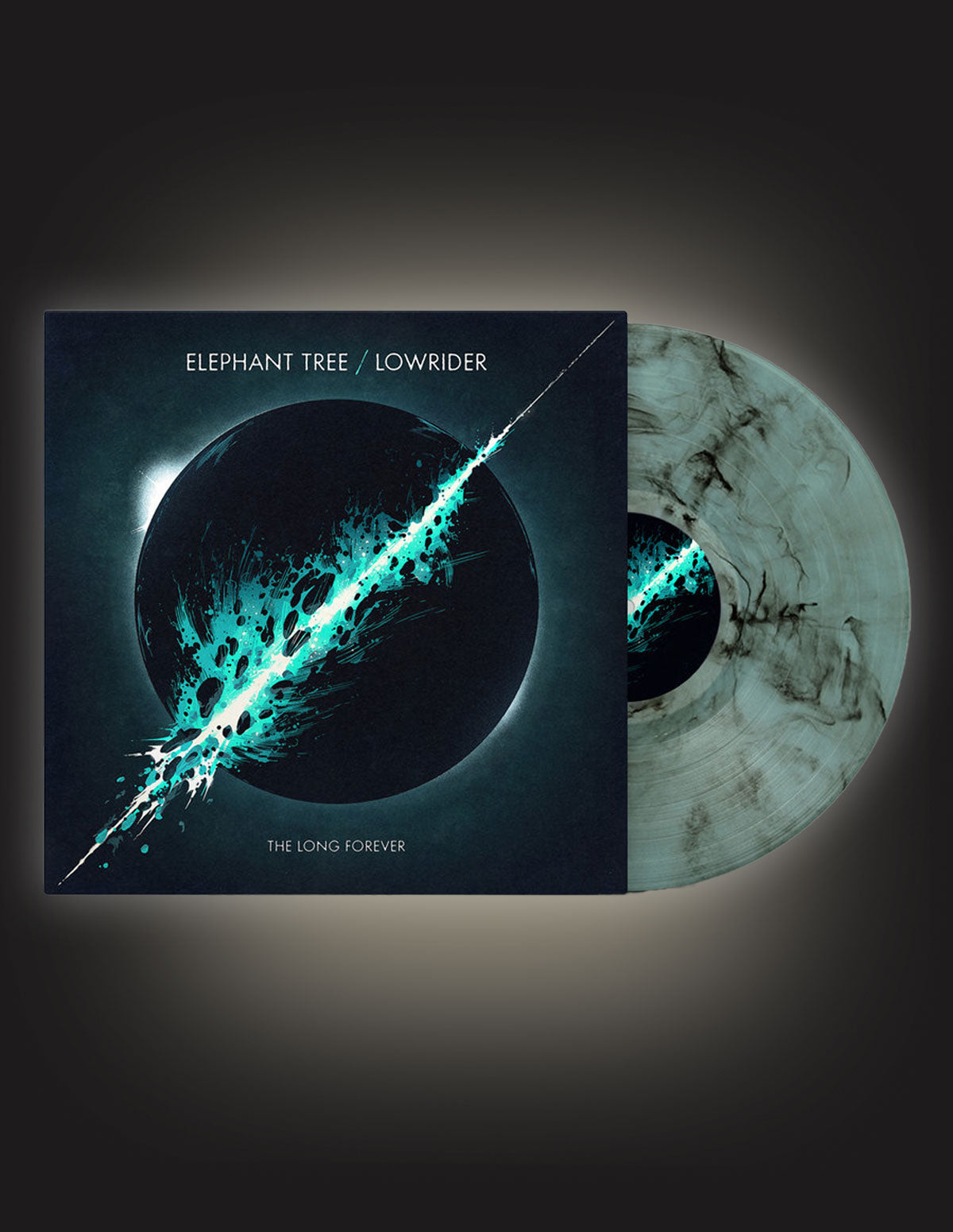LOWRIDER / ELEPHANT TREE "The Long Forever" Split Vinyl LP Ltd MARBLED ...