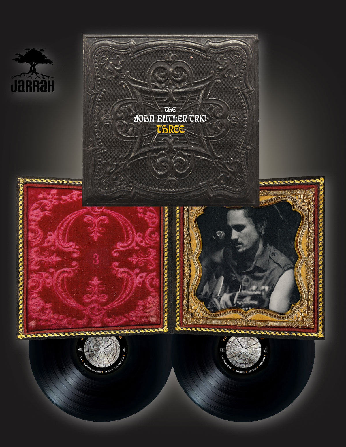 THE JOHN BUTLER TRIO "Three" Vinyl 2xLP BLACK – Lo-Fi-Merchandise