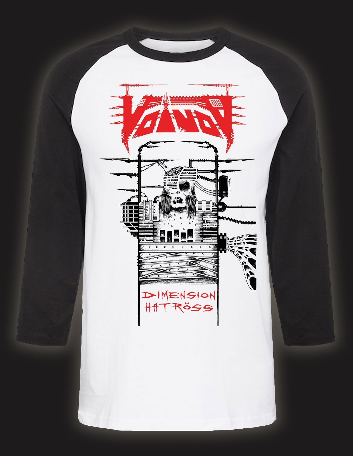VOIVOD "Dimension Hätross" 3/4 Longsleeve BLACK/WHITE – Lo-Fi-Merchandise