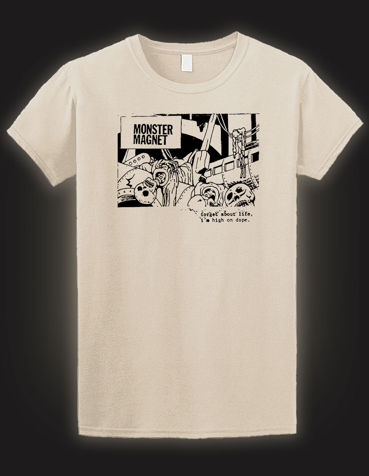 MONSTER MAGNET "Demo 1989" T-Shirt DESERT DUST – Lo-Fi-Merchandise