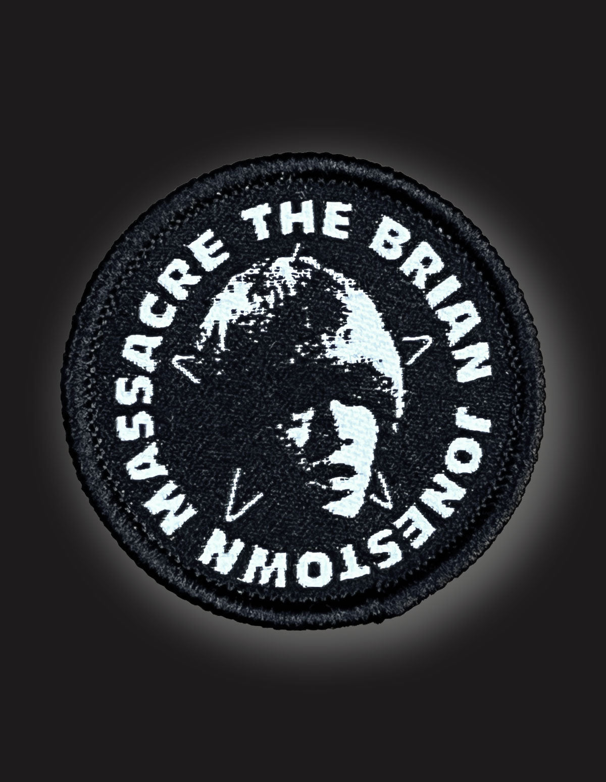 THE BRIAN JONESTOWN MASSACRE "Small Logo" Patch BLACK – Lo-Fi-Merchandise