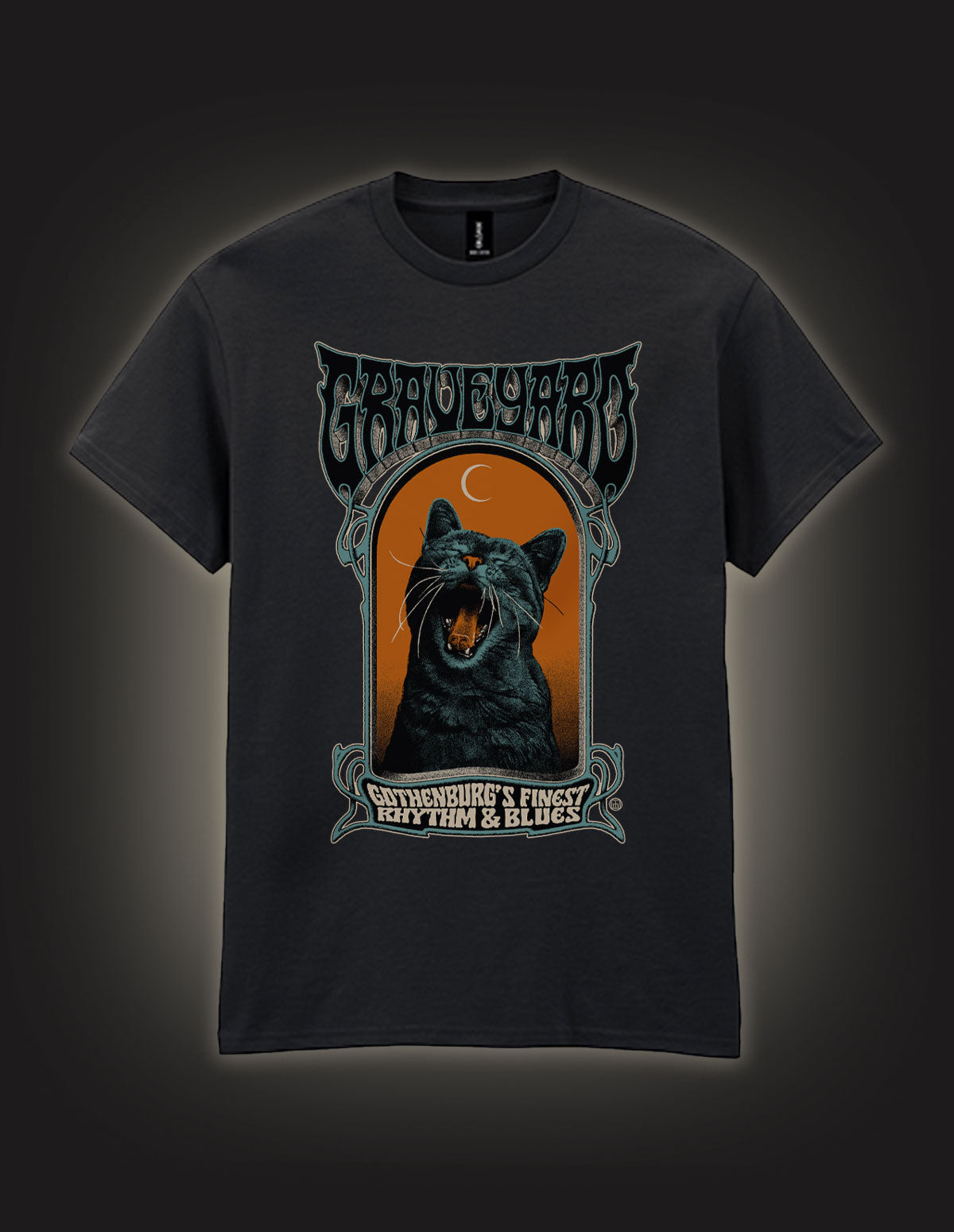 GRAVEYARD "Cat" T-Shirt BLACK – Lo-Fi-Merchandise