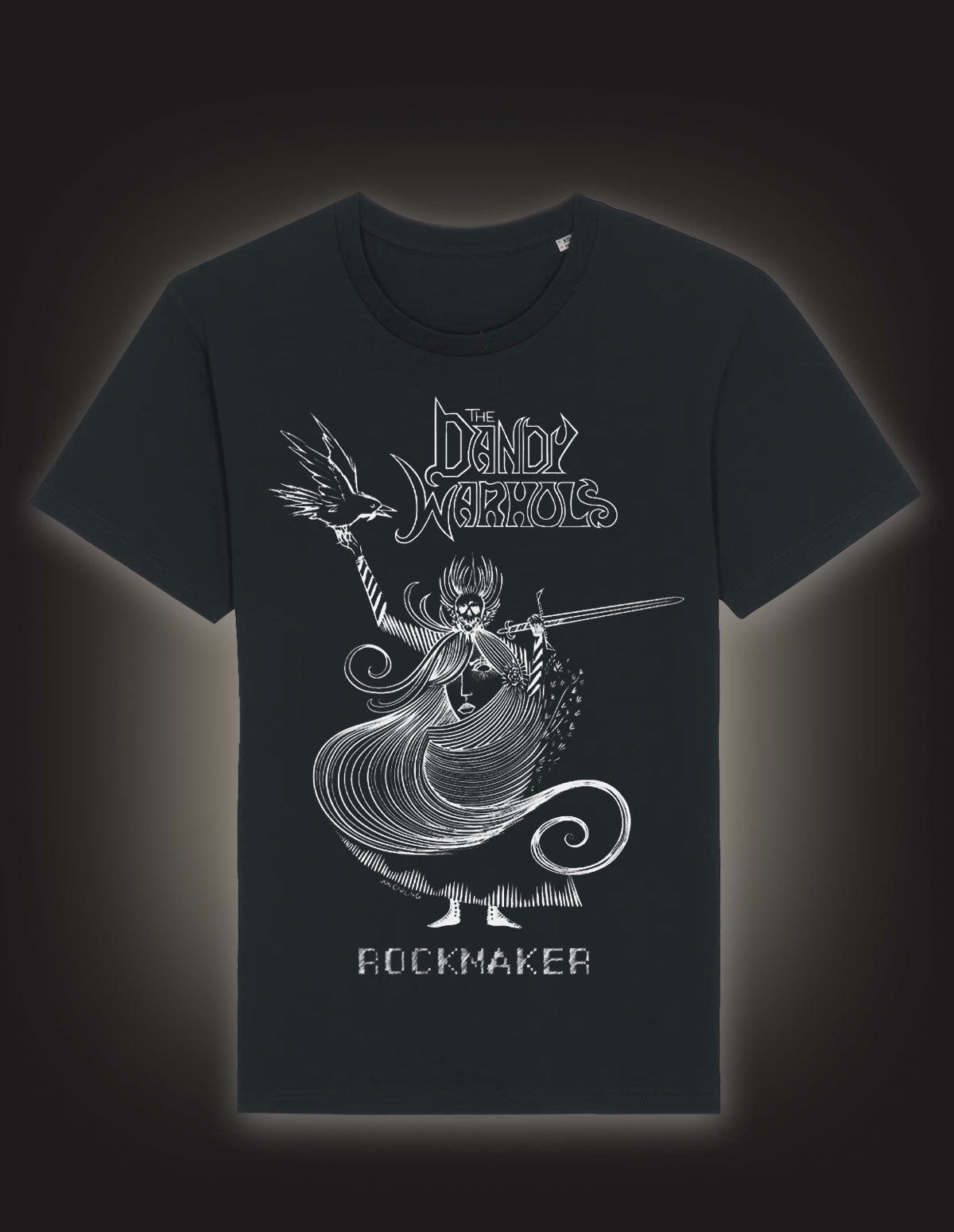 THE DANDY WARHOLS "Rockmaker" T-Shirt BLACK – Lo-Fi-Merchandise