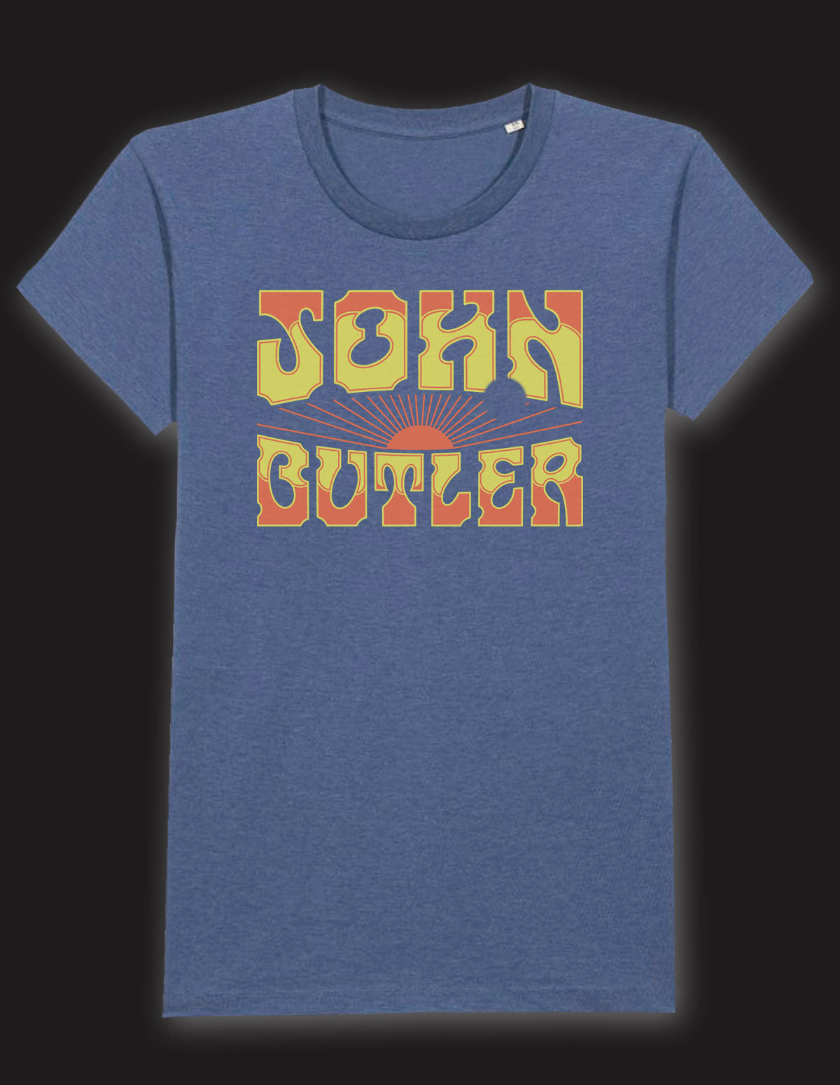 JOHN BUTLER "Sun Logo" T-Shirt DARK HEATHER INDIGO – Lo-Fi-Merchandise
