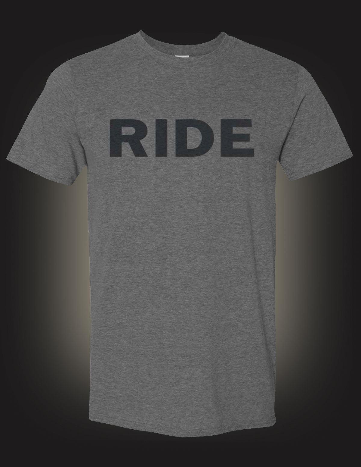 RIDE "Logo" T-Shirt DARK HEATHER GREY – Lo-Fi-Merchandise
