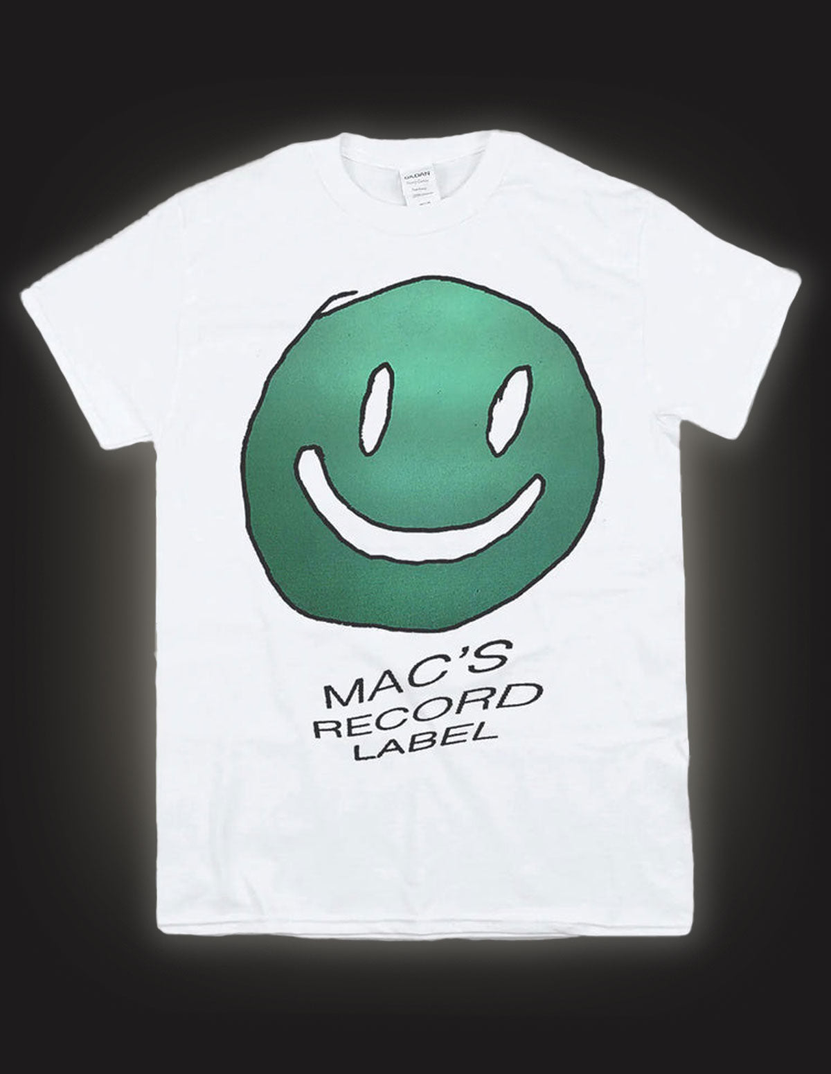 MAC DEMARCO "Mac's Record Label" T-Shirt WHITE – Lo-Fi-Merchandise