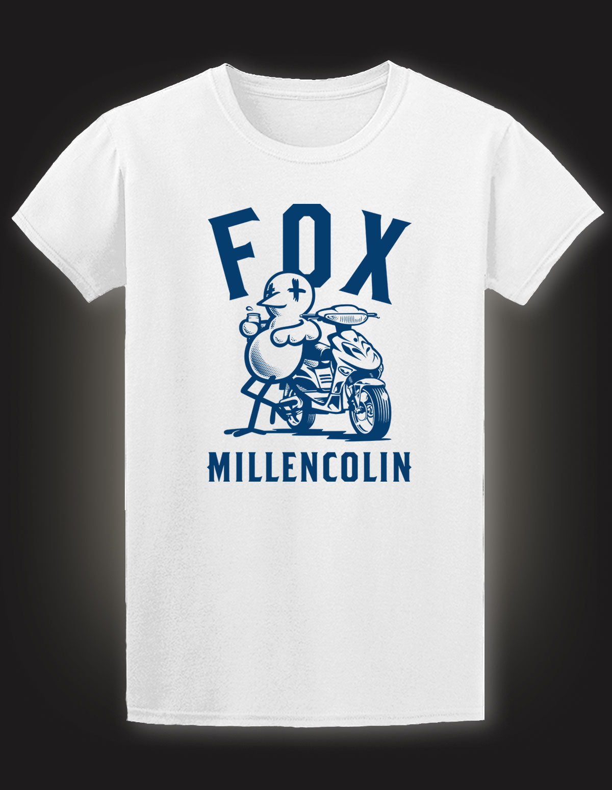 MILLENCOLIN "Fox" T-Shirt WHITE – Lo-Fi-Merchandise