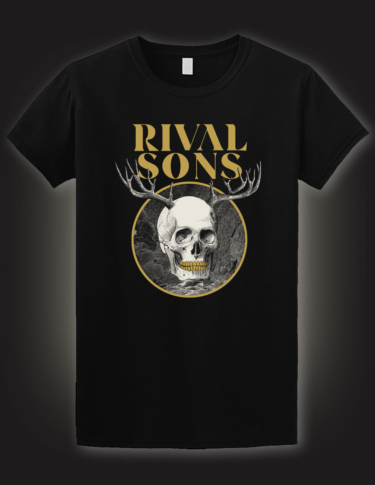 RIVAL SONS "Skull + Antler" T-Shirt BLACK – Lo-Fi-Merchandise