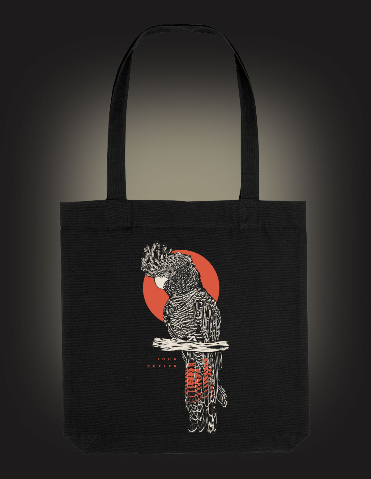 JOHN BUTLER "Cockatoo" Tote Bag BLACK – Lo-Fi-Merchandise