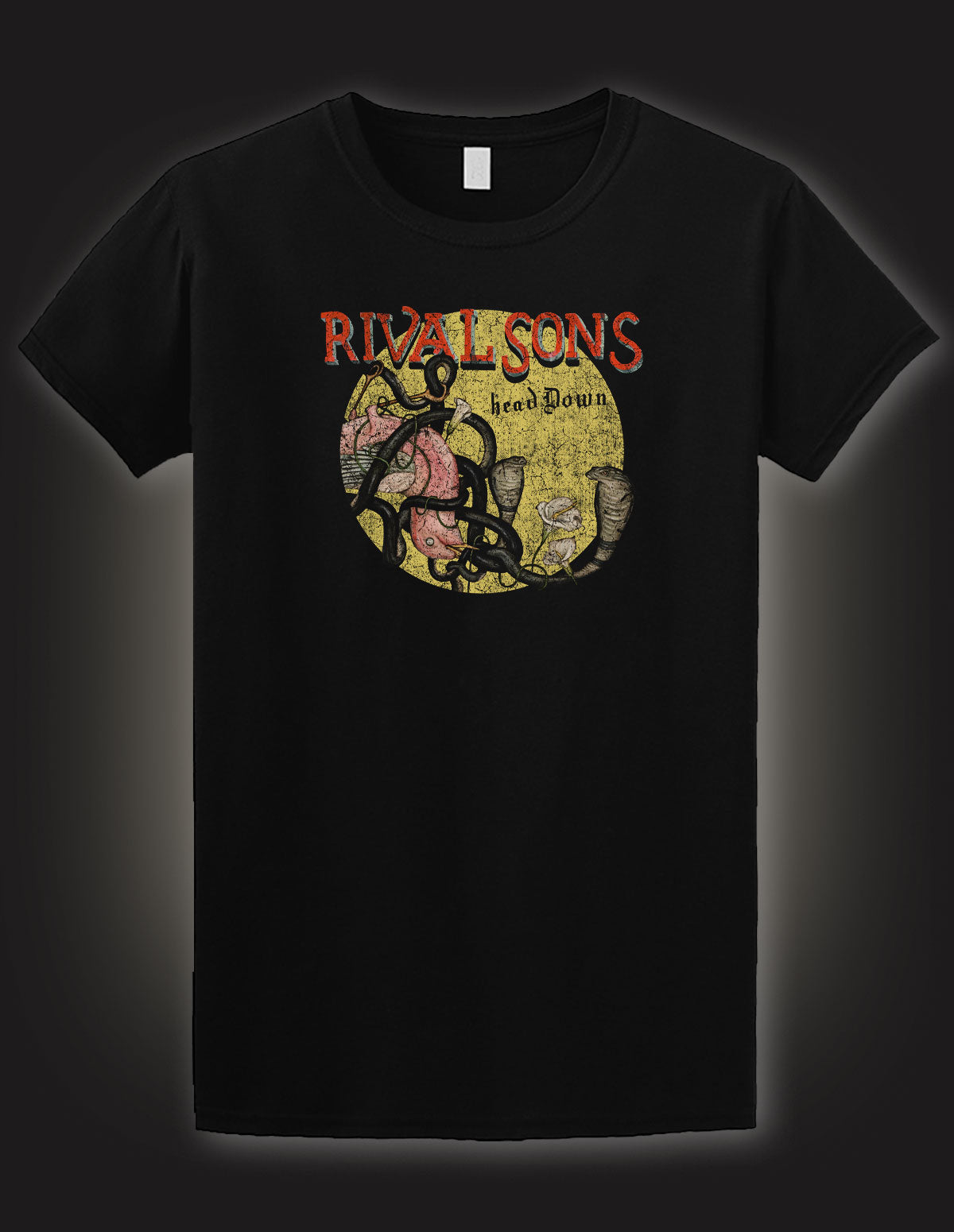 RIVAL SONS "Head Down" T-Shirt BLACK – Lo-Fi-Merchandise