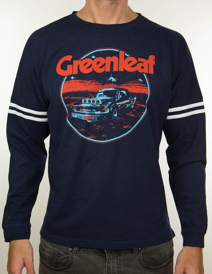 GREENLEAF "Desert Car" Longsleeve NAVY – Lo-Fi-Merchandise