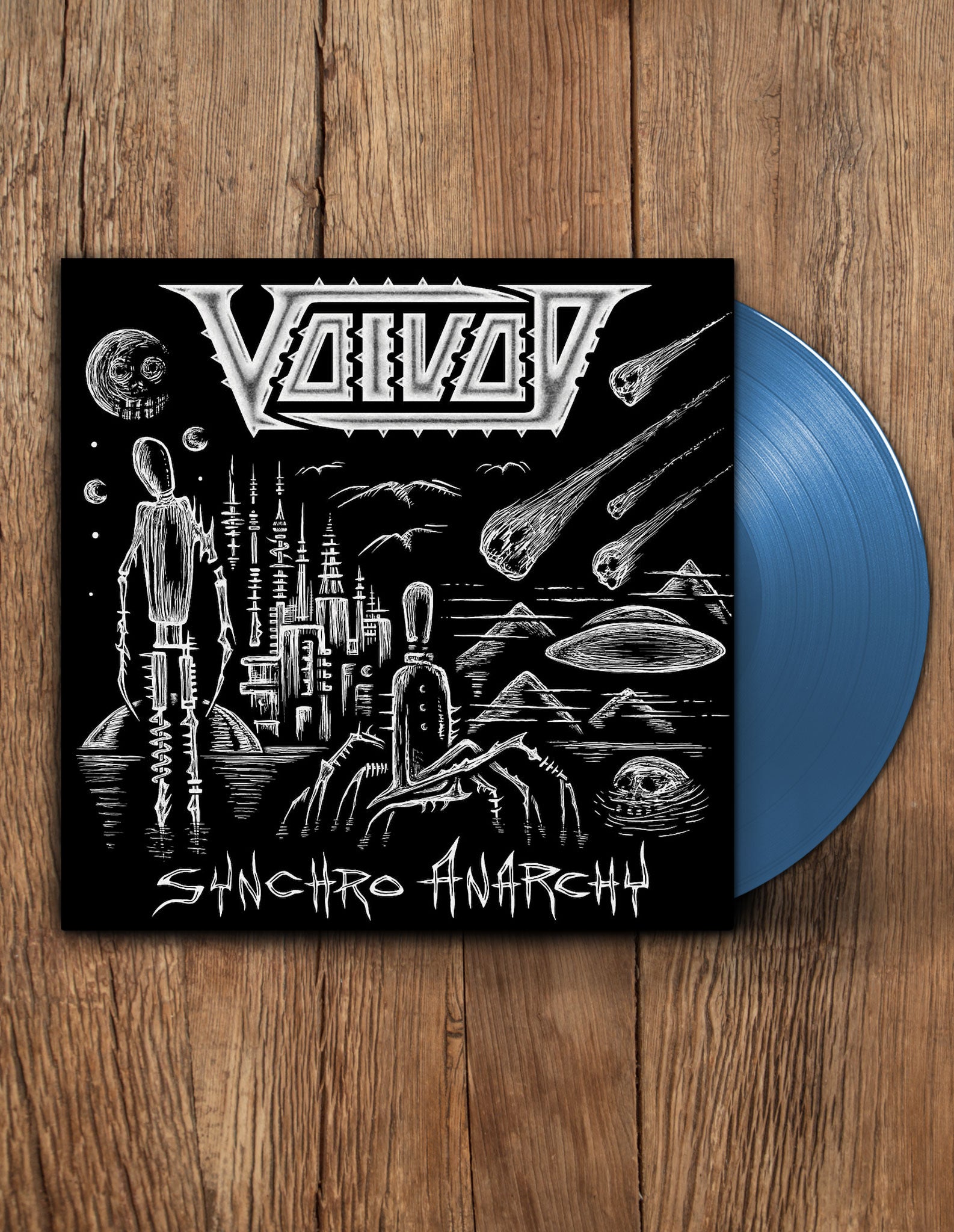 VOIVOD "Synchro Anarchy" LP Vinyl SKY BLUE (Exclusive) – Lo-Fi-Merchandise