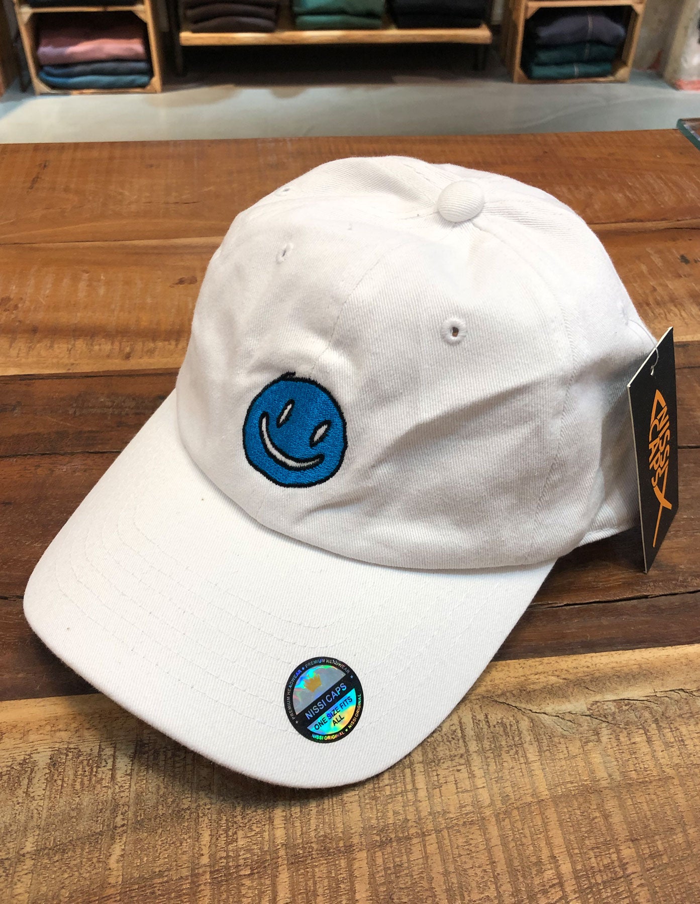 MAC DEMARCO "Smile" DAD HAT WHITE – Lo-Fi-Merchandise