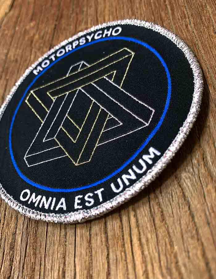 MOTORPSYCHO "Omnia Est Unum" Patch BLACK – Lo-Fi-Merchandise