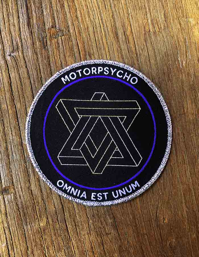 MOTORPSYCHO "Omnia Est Unum" Patch BLACK – Lo-Fi-Merchandise
