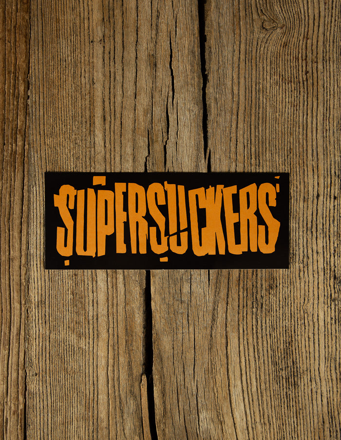 SUPERSUCKERS "Logo" Sticker – Lo-Fi-Merchandise