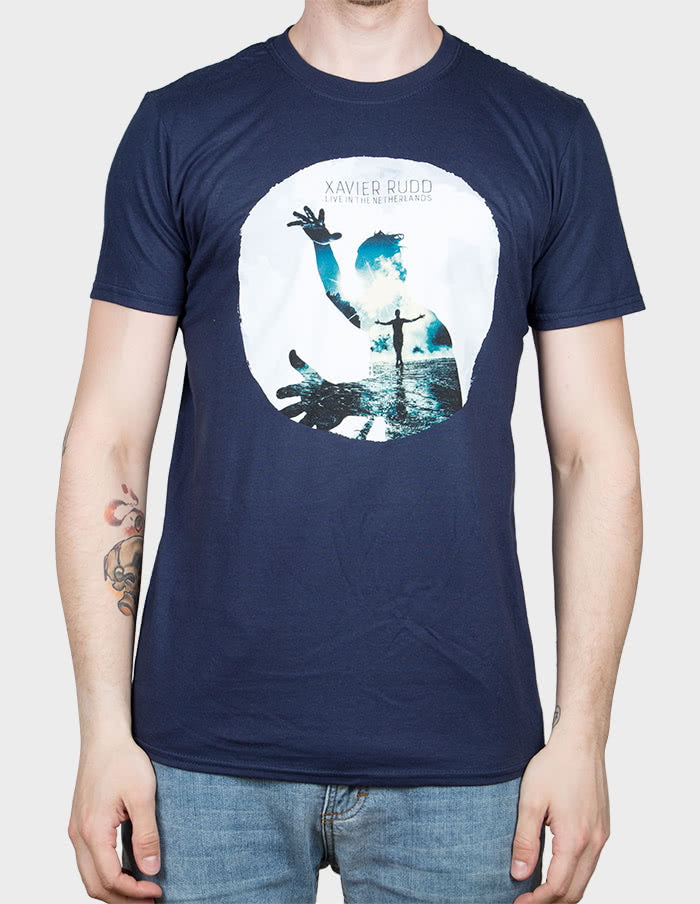 XAVIER RUDD "Live In The Netherlands" T-Shirt NAVY – Lo-Fi-Merchandise