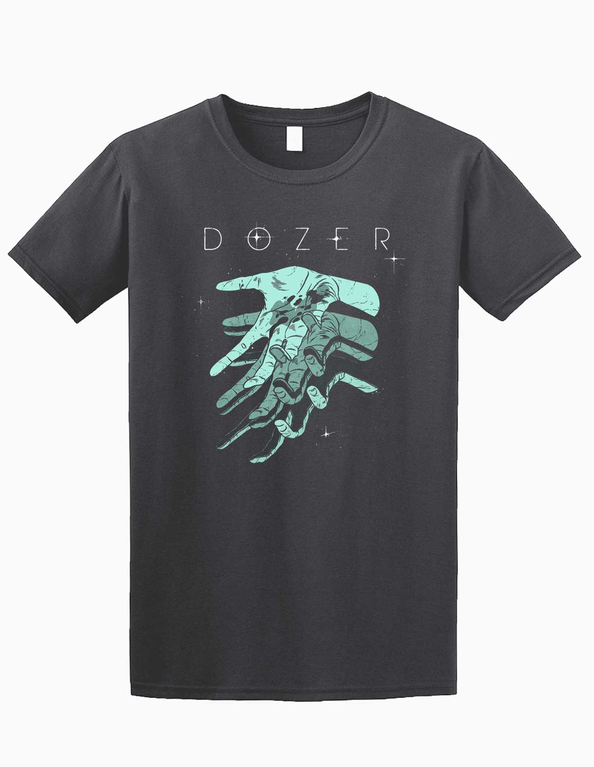 DOZER "Hands" T-Shirt INDIA INK – Lo-Fi-Merchandise
