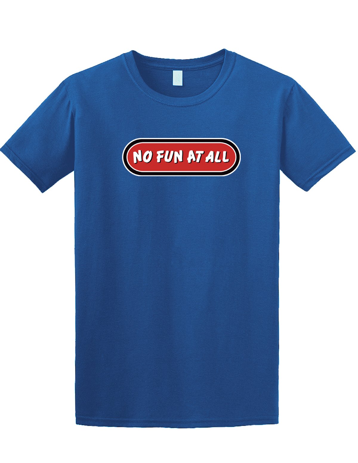 NO FUN AT ALL - "Classic Logo" T-Shirt ROYAL BLUE – Lo-Fi-Merchandise