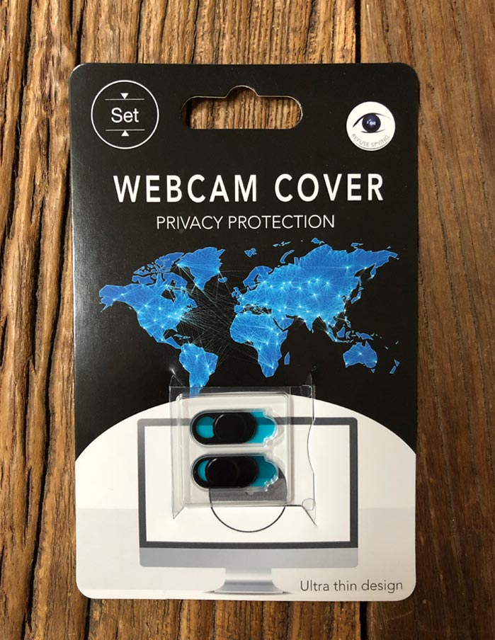 WEBCAM COVER 2-Set Aluminium Alloy Black – Lo-Fi-Merchandise